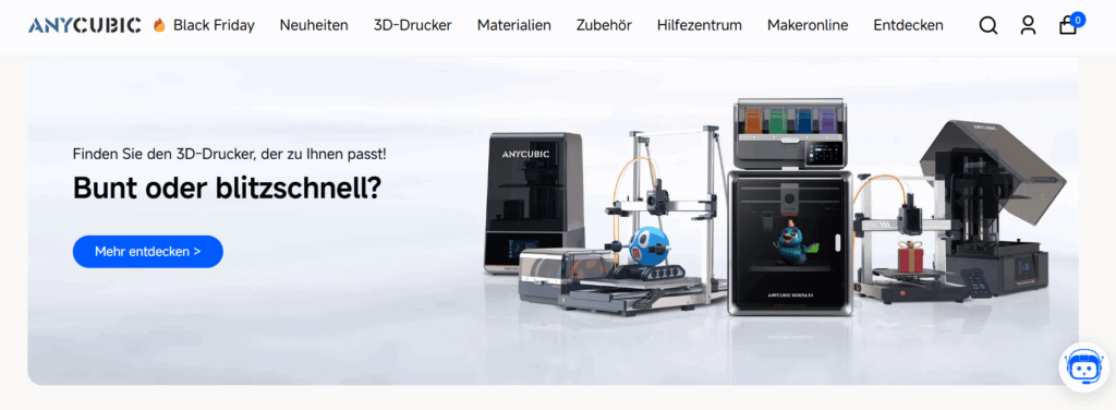 Anycubic DE Promo Codes & Discount Deals June 2026 » Get 50% Off
