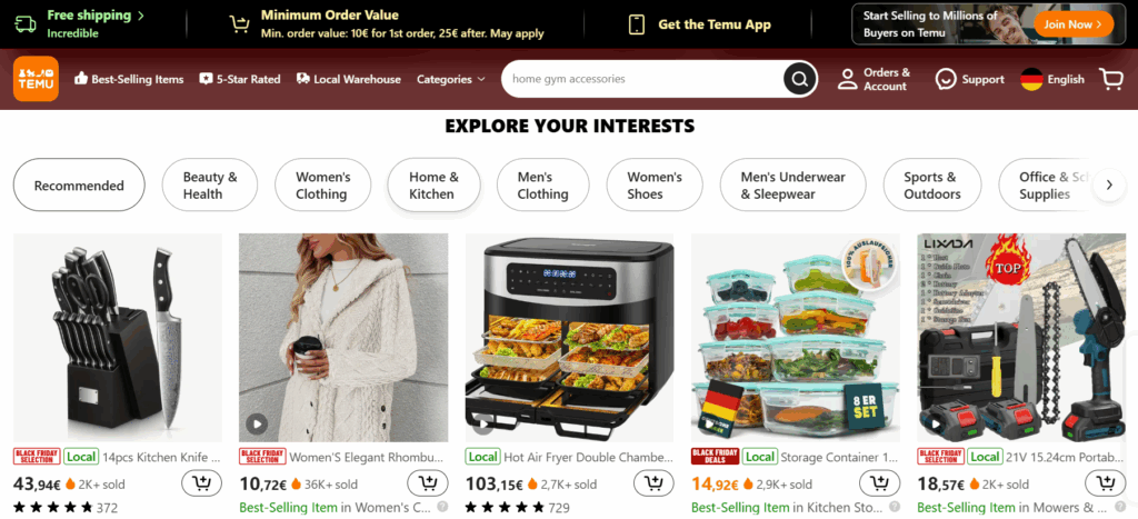 Temu DE Promo Codes & Discount Deals May 2026 » Get 50% Off